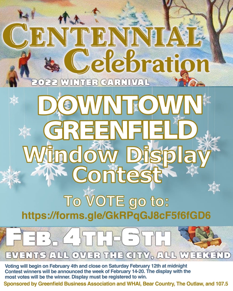 GBA Winter Carnival Window Display Contest, Sun, Feb 6, 2022 ...